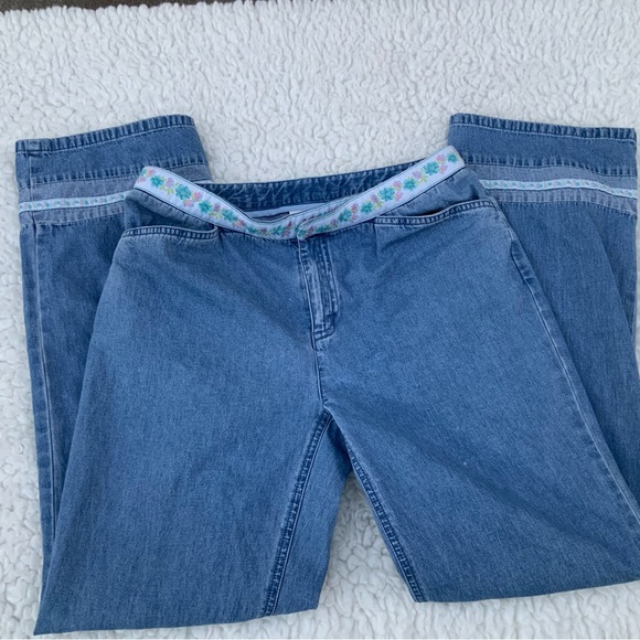Vintage | Pants & Jumpsuits | Vintage Cottage Core Pants Denim | Poshmark